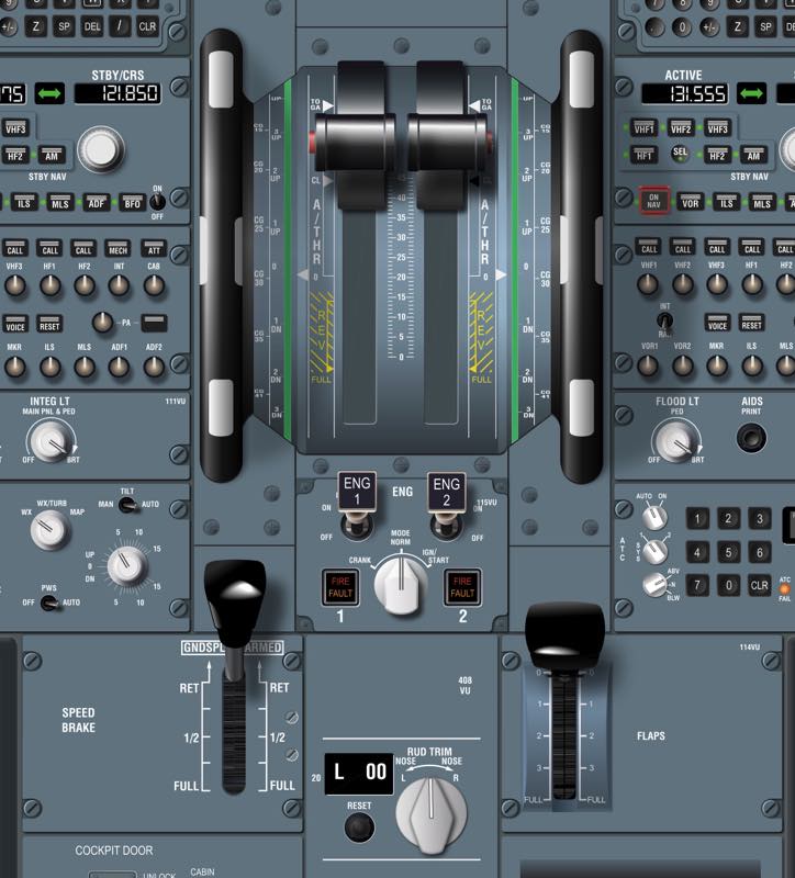 Flight Deck Cockpit Training Poster Panel Sets