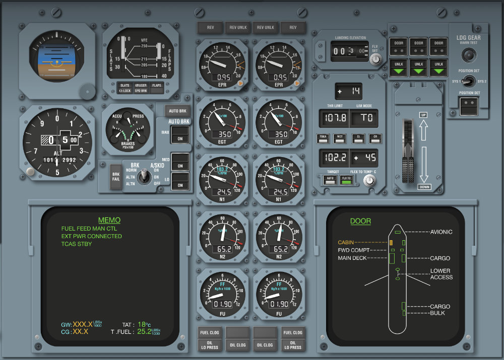 Buy Professional Cockpit Posters from Flightvectors | Online Store